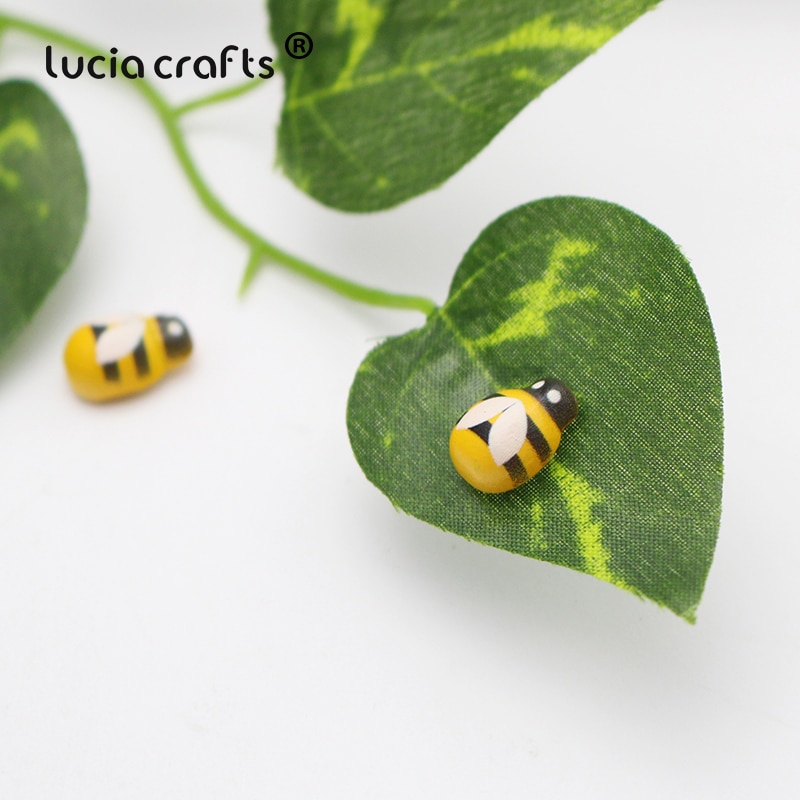 Lucia crafts Cartoon Painted Animal Bee Lady Bug W... – Vicedeal