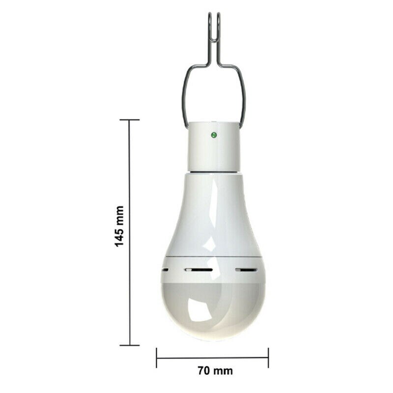 Solar Powered Shed Light Bulb LED Portable Hang Up... – Grandado