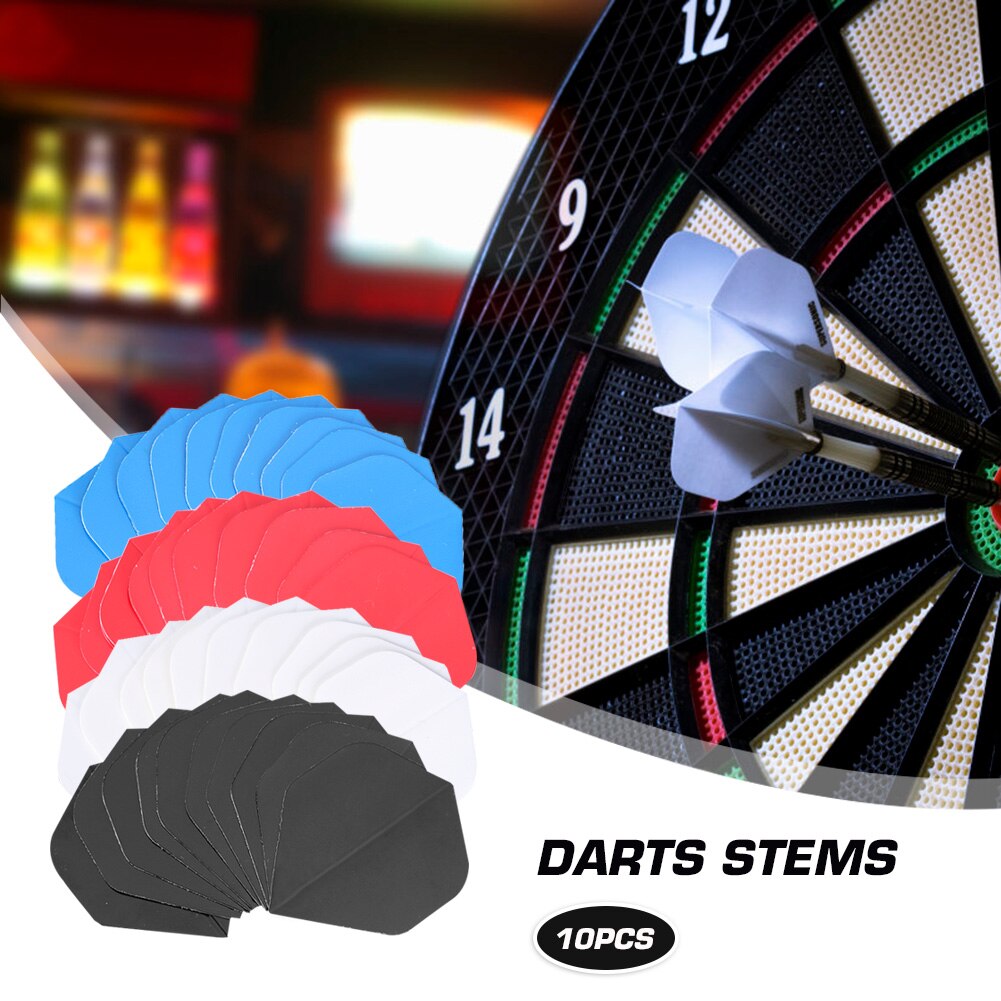 10pcs Darts Flights Hard PET Solid Outdoor Dart Fl... – Vicedeal