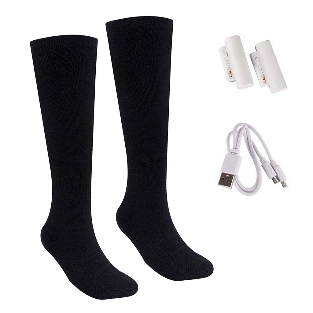 Heated Socks Rechargeable Battery USB Charging Win... – Grandado