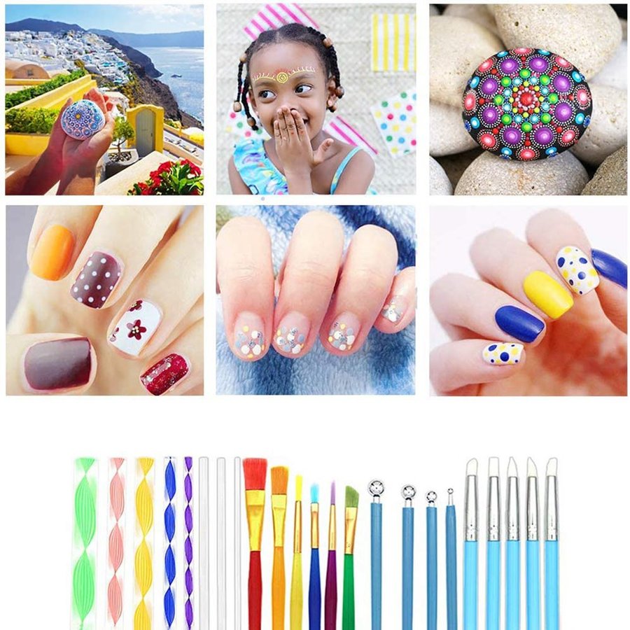 35PCS Mandala Dotting Tools for Rock Painting Kit ... – Grandado
