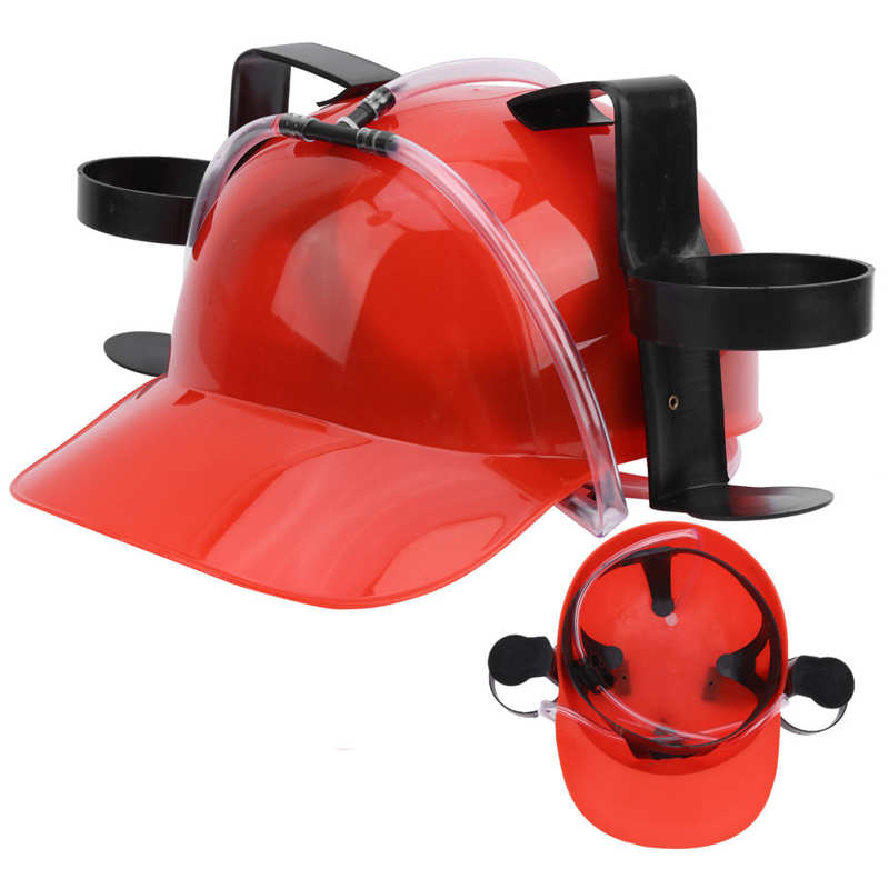 Lazy lounge Beer Soda Guzzler Helmet Drinking Hat ... – Vicedeal