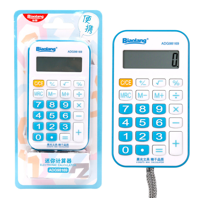 M&G Dual Power Mini Pocket Calculator Multifunctio... – Grandado