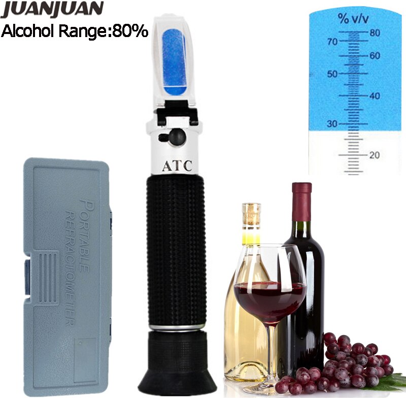 Handheld Alcohol Refractometer Alcoholmeter Alcoho... – Grandado