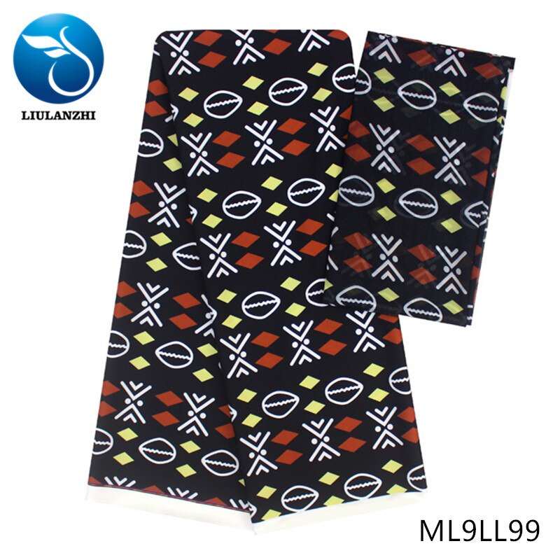 Liulanzhi Afrikaanse Stoffen 4 + 2 Yards Afrikaans... – Grandado