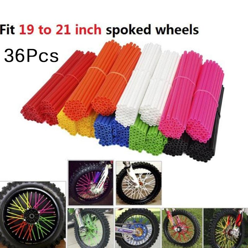 36Pcs Motorfiets Crossmotor Velg Spoke Covers Wrap... – Vicedeal