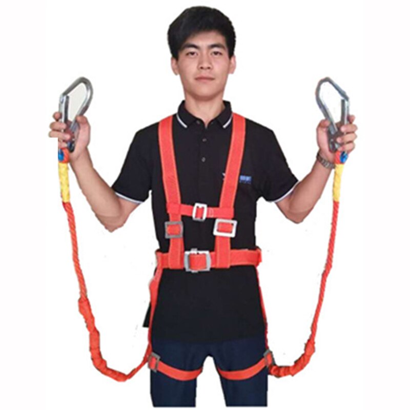 Safety Belt Five points Double hook Safety Harness... – Vicedeal