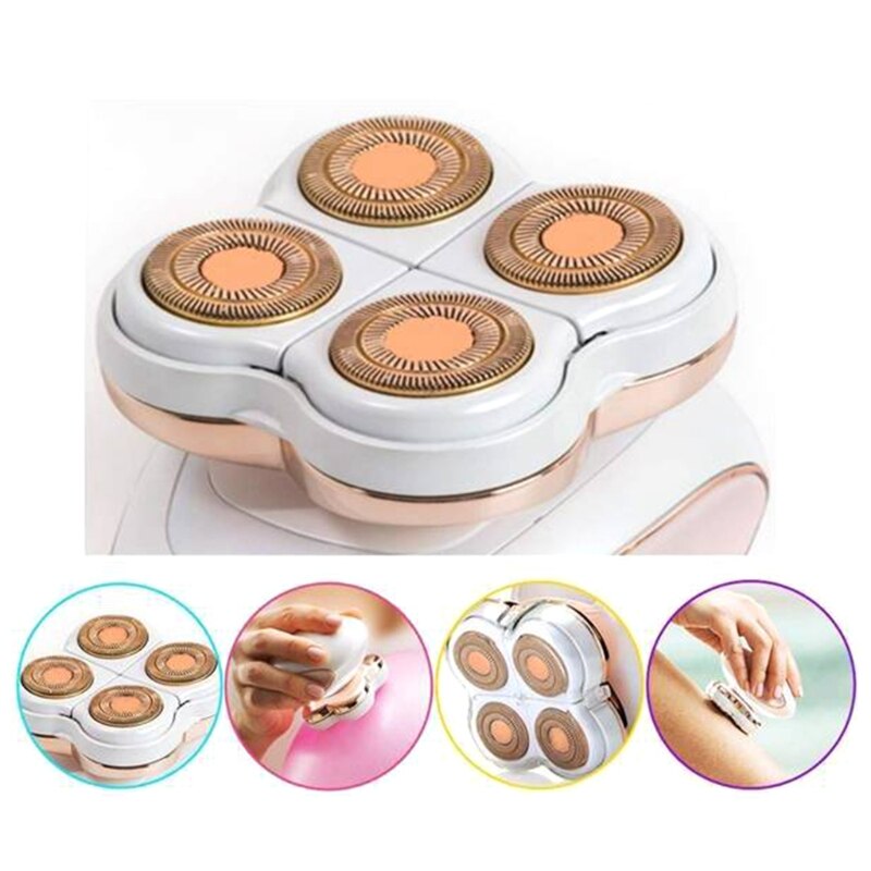 4-head Epilator Legs Hair Remover Replacement Head... – Grandado