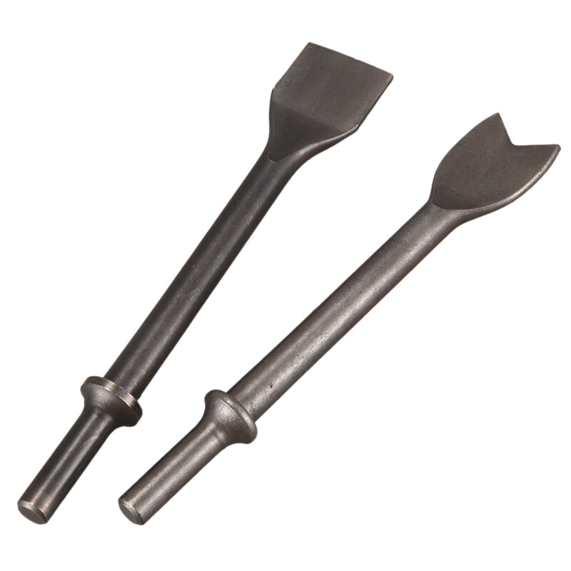 Air Pneumatic Hammer Bits Set Angle Flat Chisels C... – Grandado