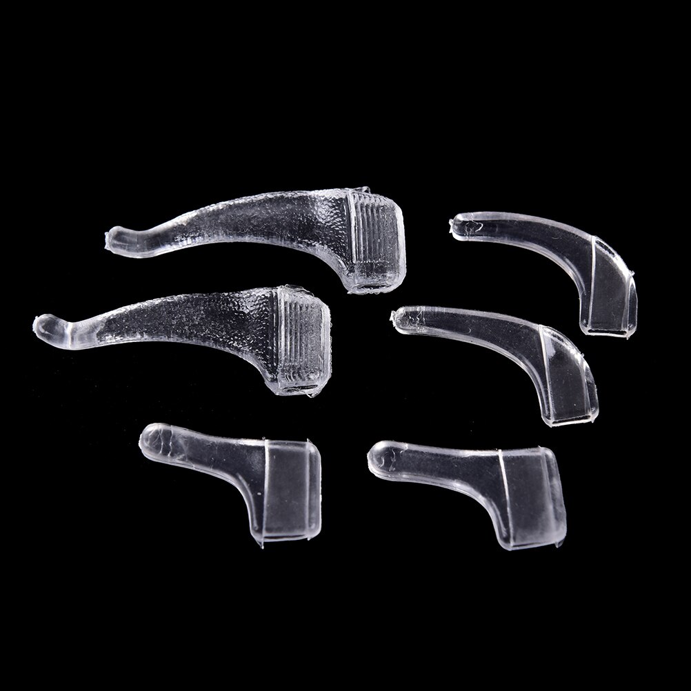 10 Pairs Glasses Ear Hooks Soft Clear Transparent ... – Grandado