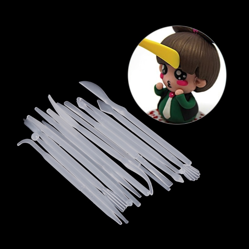 14Pcs Plastic Clay Sculpting Set Wax Carving Potte... – Vicedeal