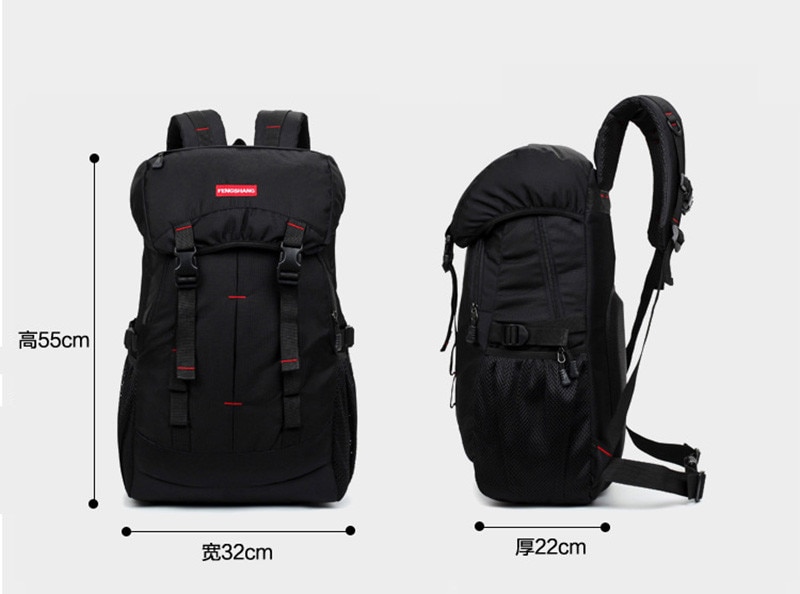 50L Unisex Waterproof Men Backpack Backpack Sports... – Grandado