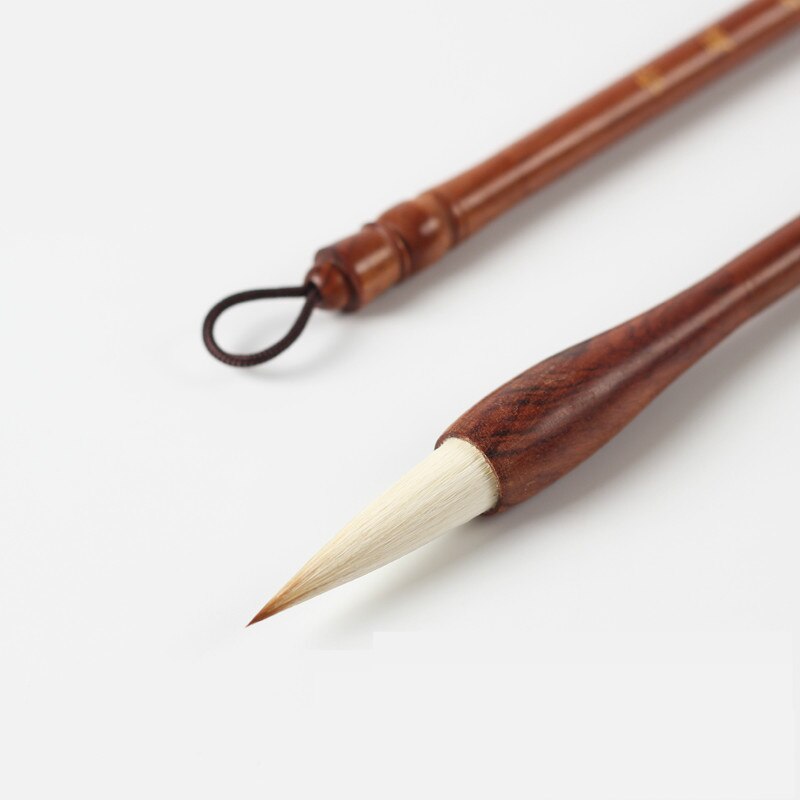 Chinese Brush Pen Set Caligrafia Redwood Penholder... – Grandado