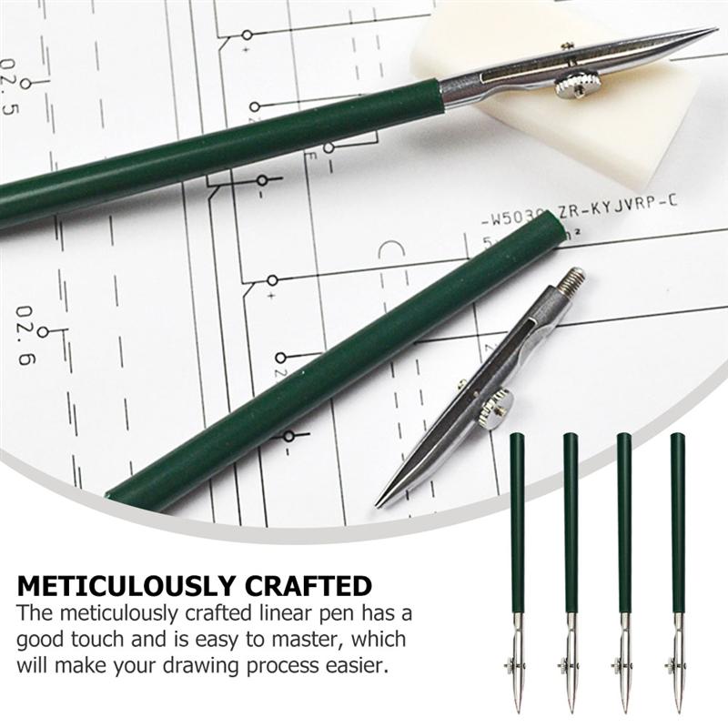 4pcs Art Ruling Pen Masking Fluid Pen Ruling Ink P... – Grandado
