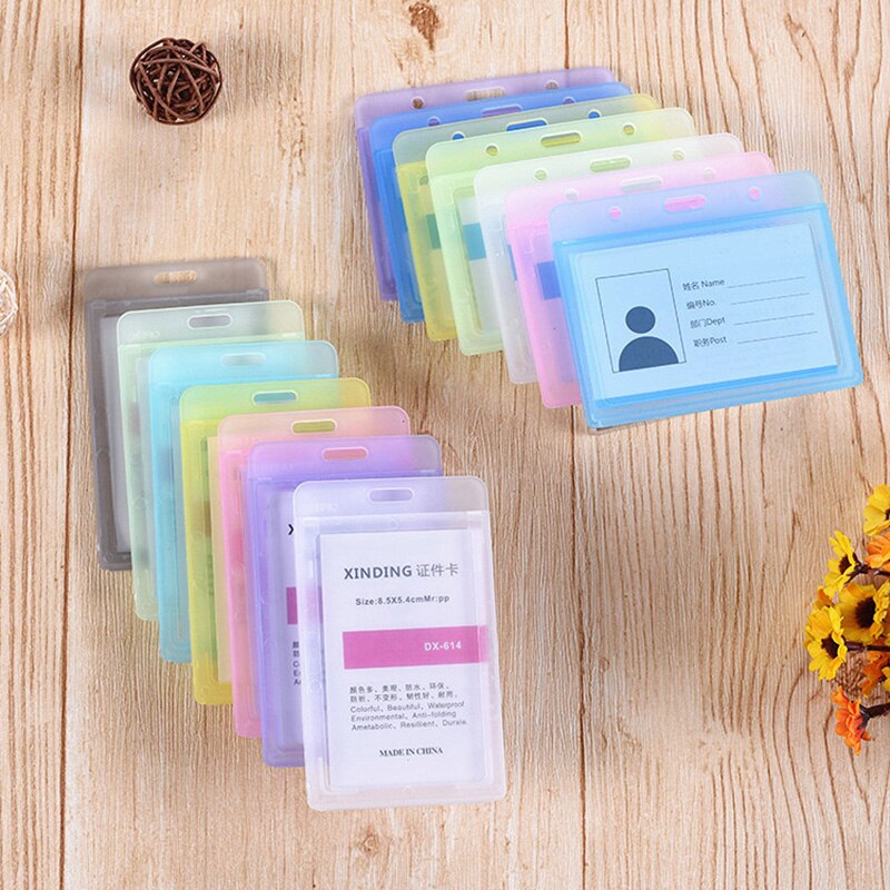 Color Plastic Card Holder Badge Holder & Acces... – Grandado
