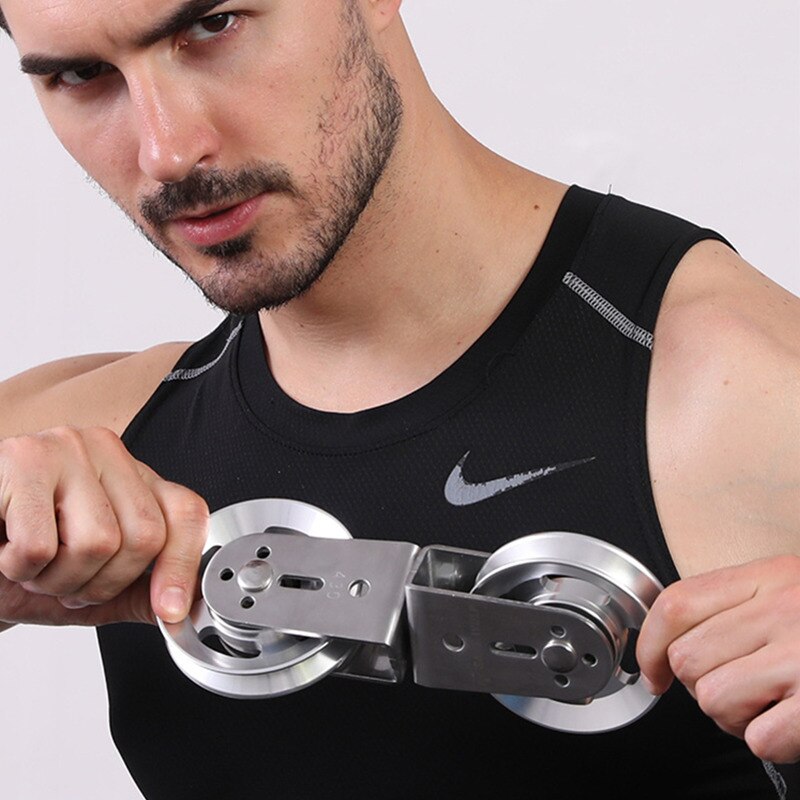 Fitness Double Gym Pulley Heavy Duty for DIY Arm B... – Grandado
