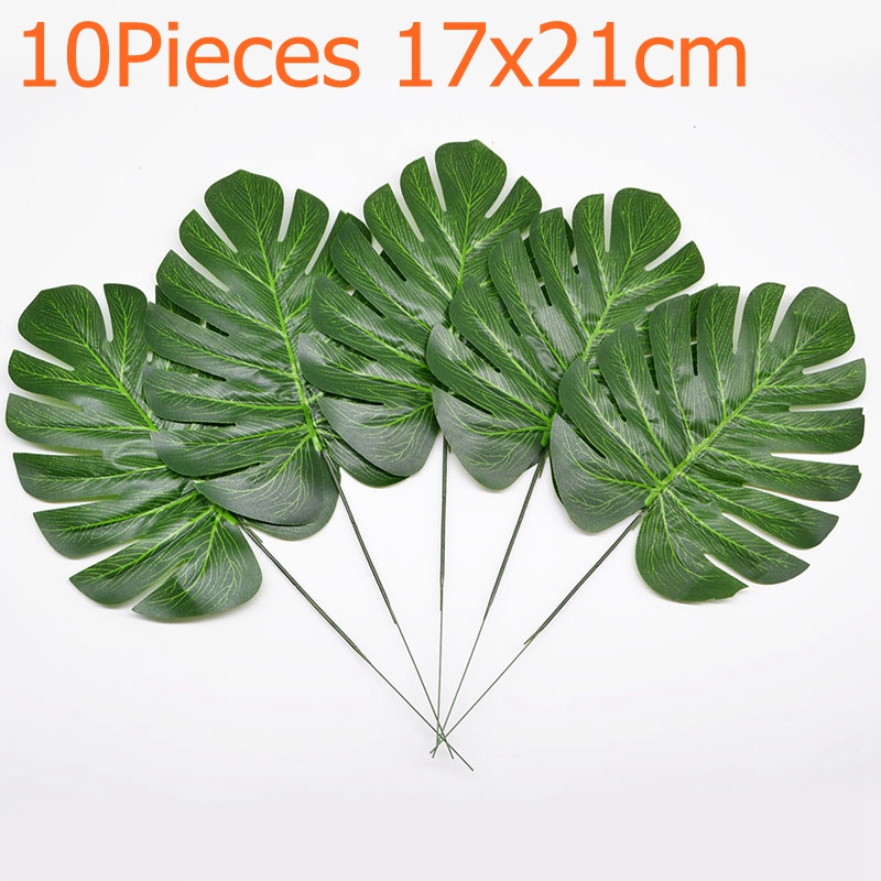 Artificial Palm Leaves Decoration for Tropical Haw... – Grandado