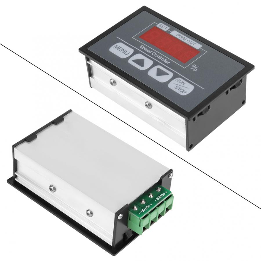 Motor controller 6-60v digital display procent omd... – Grandado