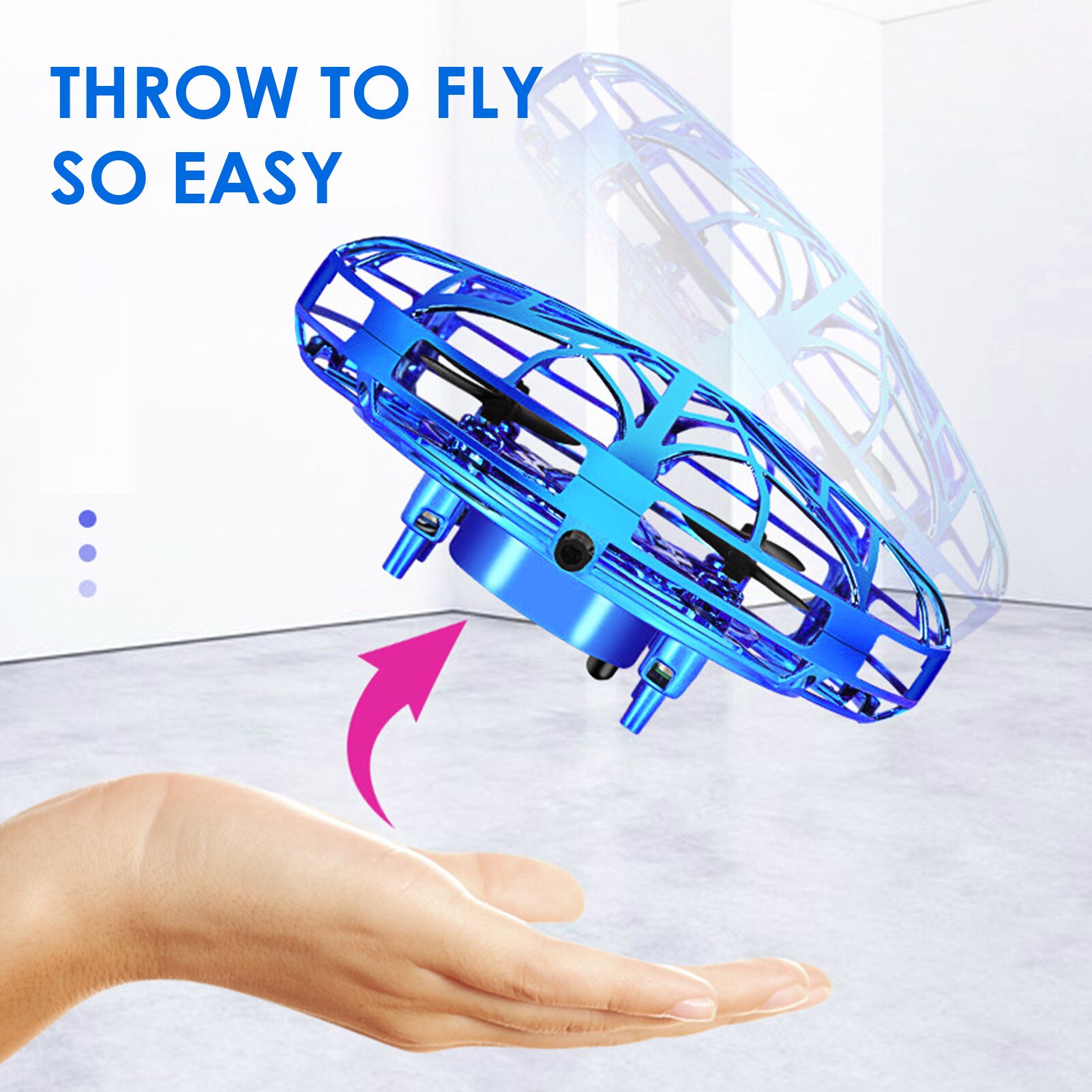 UFO Induction Aircraft Gesture Sensing Drones USB ... – Grandado