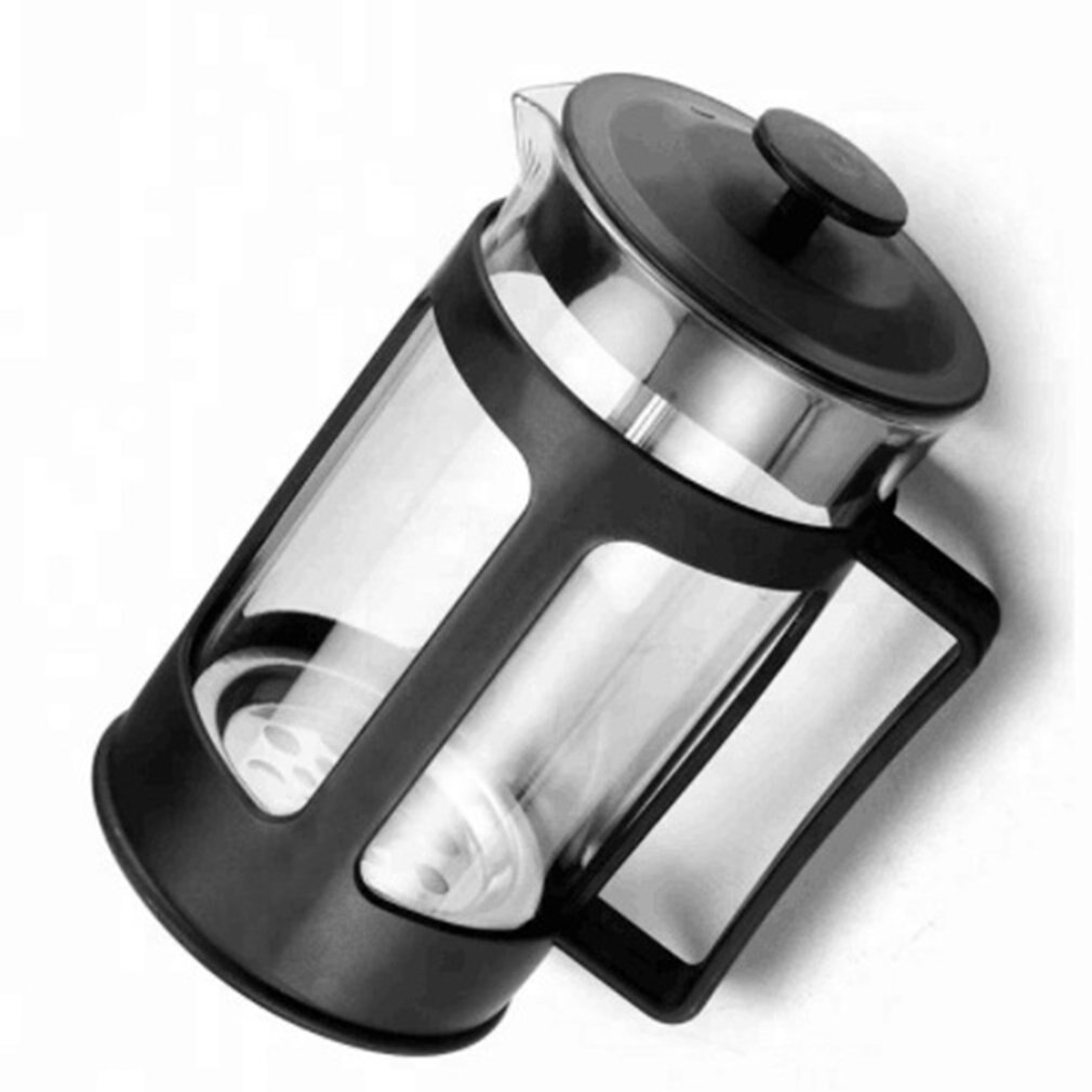 Creatieve Glas Franse Pers Koffie Pot Zwarte Koffi... – Grandado
