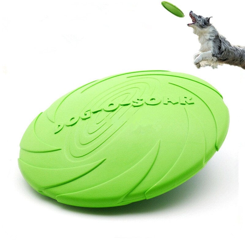 Dog Flying Disc Soft Flexible Rubber Fun Floating ... – Grandado