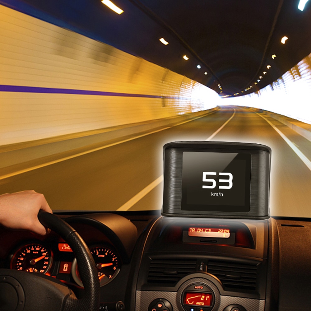 Sikeo Car ODB HUD Head Up Display 2.5 inch Digital... – Grandado