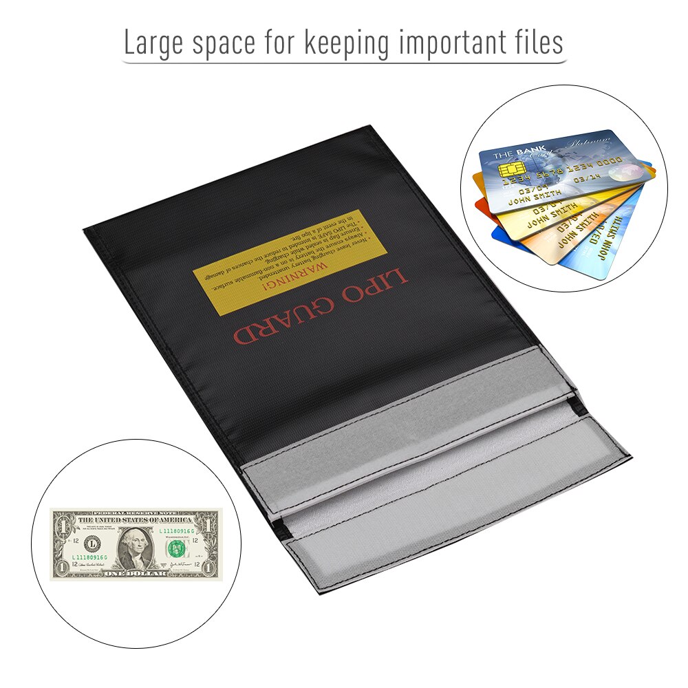 Aibecy Battery Protection Bag Fireproof Explosion-... – Grandado