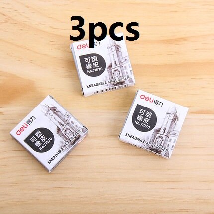 1 stuk Kneadable Art Gummen Zeer Soft Grey Kleur S... – Grandado