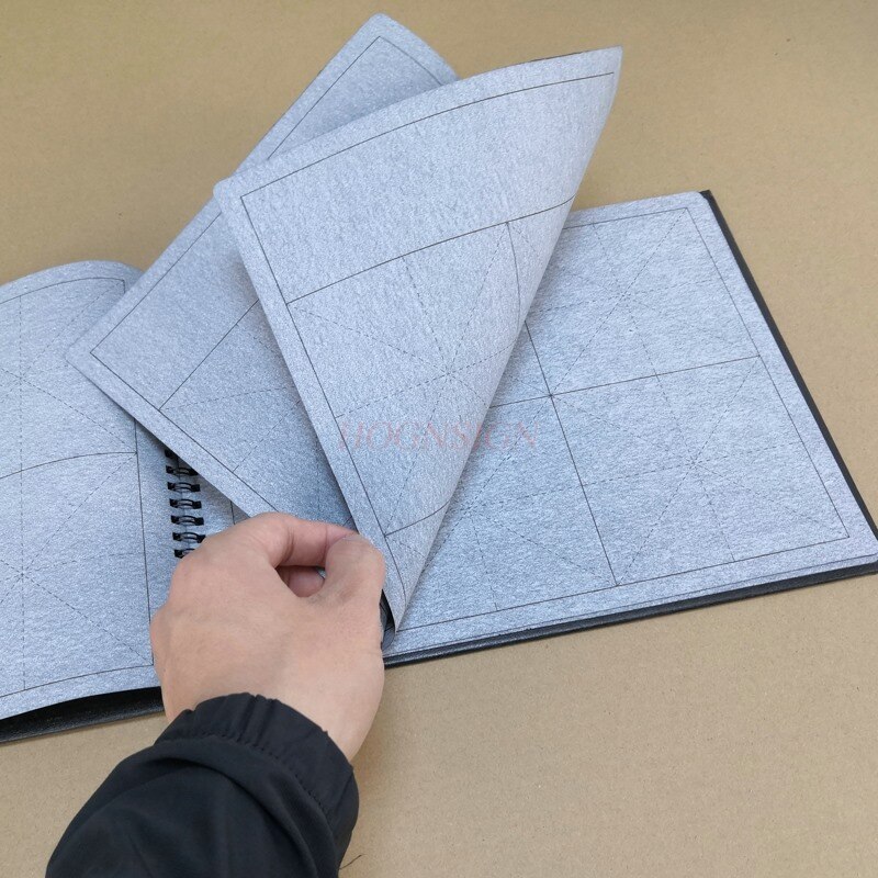 Water Writing Cloth With Brush Gridded Fabric Mat ... – Vicedeal
