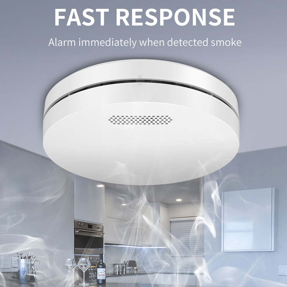 Onafhankelijke Rookmelder Sensor Fire Alarm Home S... – Vicedeal