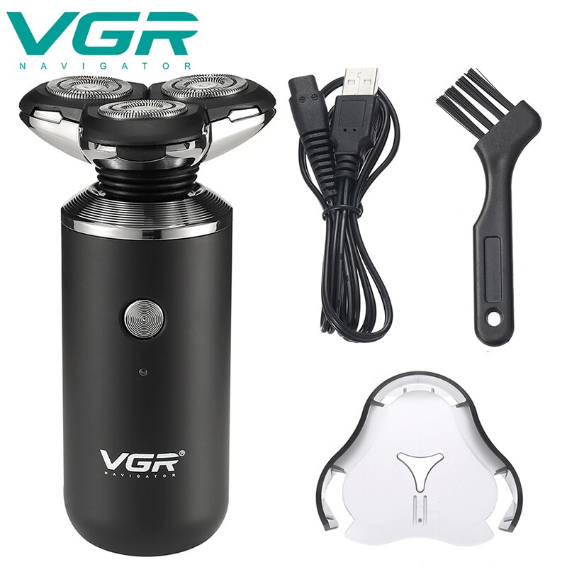VGR V317 Electric Shver Men's Three-head Razor... – Grandado