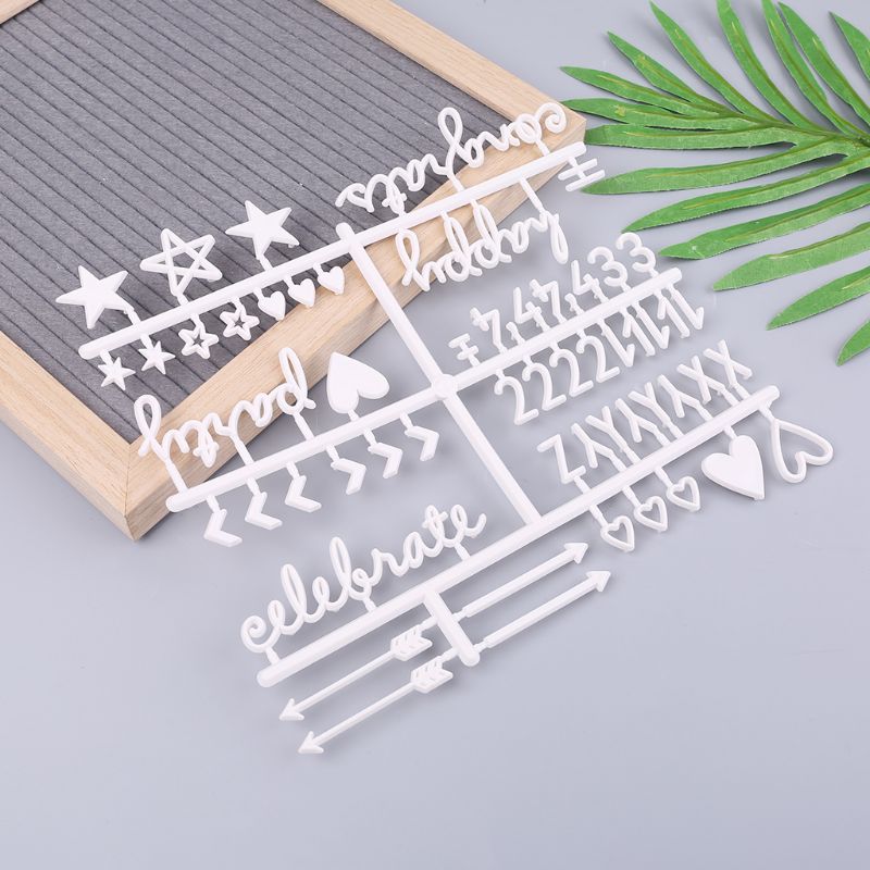 4Pcs/Set Characters For Felt Letter Board Numbers ... – Grandado