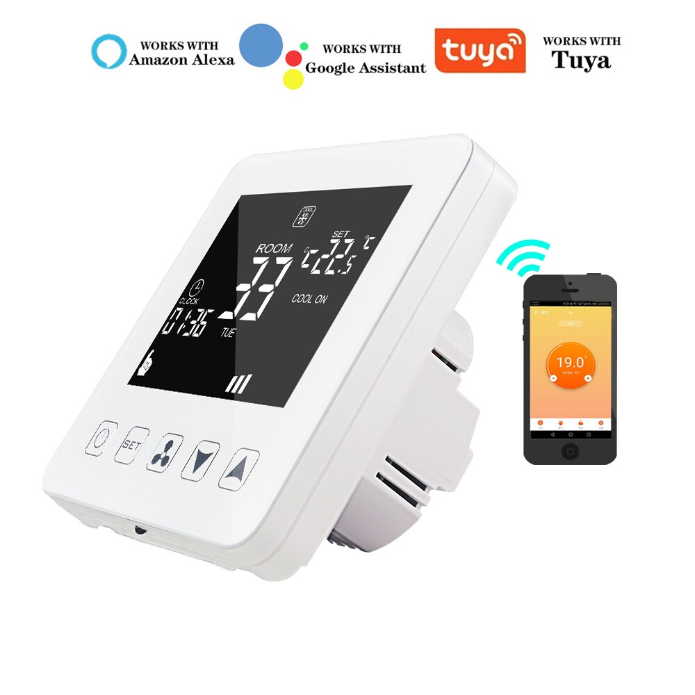 Wifi Temperature Controller Fan Coil Unit Smart Th... – Vicedeal