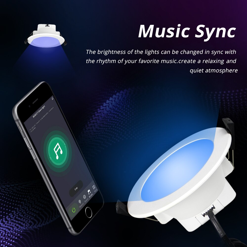 Benexmart Smart LED Downlight 3.5 Inch 10W Tuya BL... – Grandado