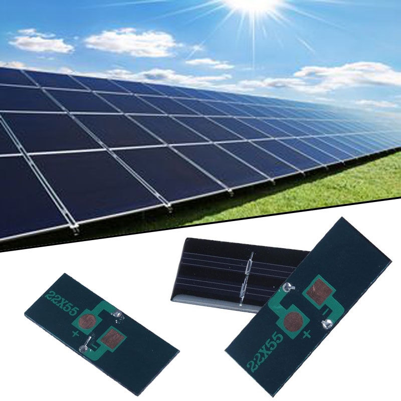 Cewaal Solar Panel 1V 60mA Portable Mini DIY Modul... – Grandado