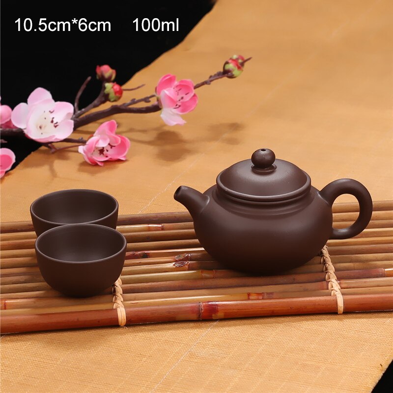 Yixing Purple clay small teapot Chinese Red clay H... – Grandado