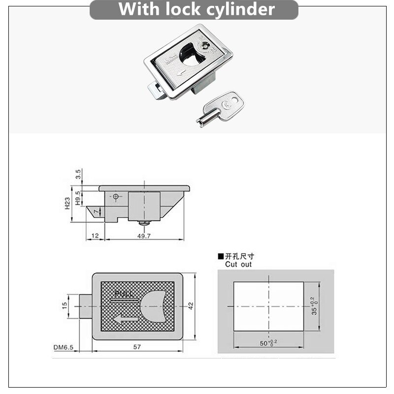 Zinc alloy lock Electric cabinet cabinet panel loc... – Grandado