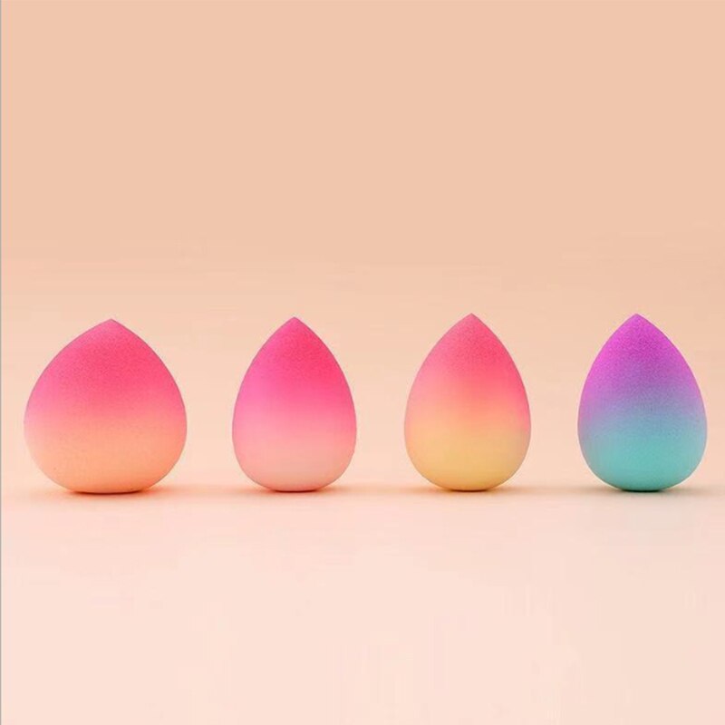 1Pc Gradiënt Perzik Make-Up Spons Foundation Cosme... – Grandado