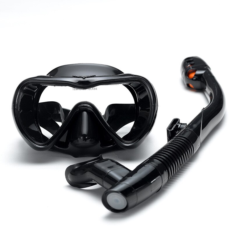 Scuba Diving Mask Snorkel Set Anti-fog Wide Vision... – Vicedeal