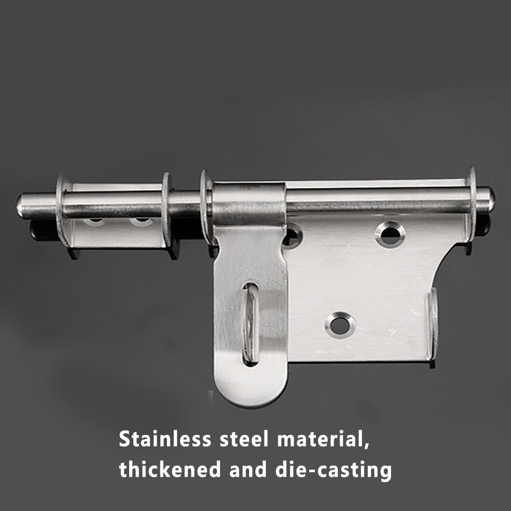 Durable Lock Safety Hasp Home Door Latch Staple Ga... – Grandado