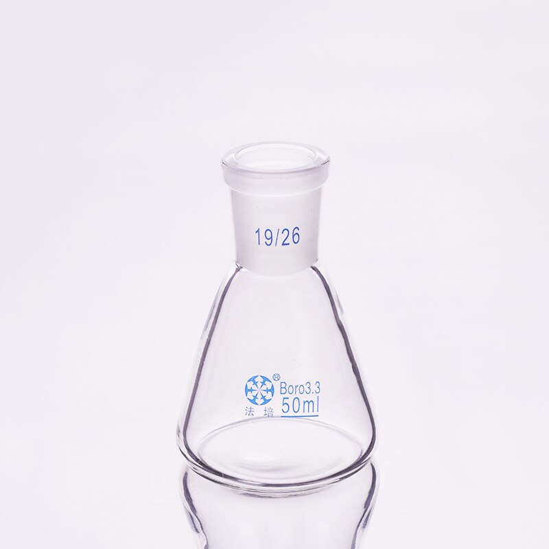 3pcs Conical flask with standard ground-in mouth,C... – Grandado