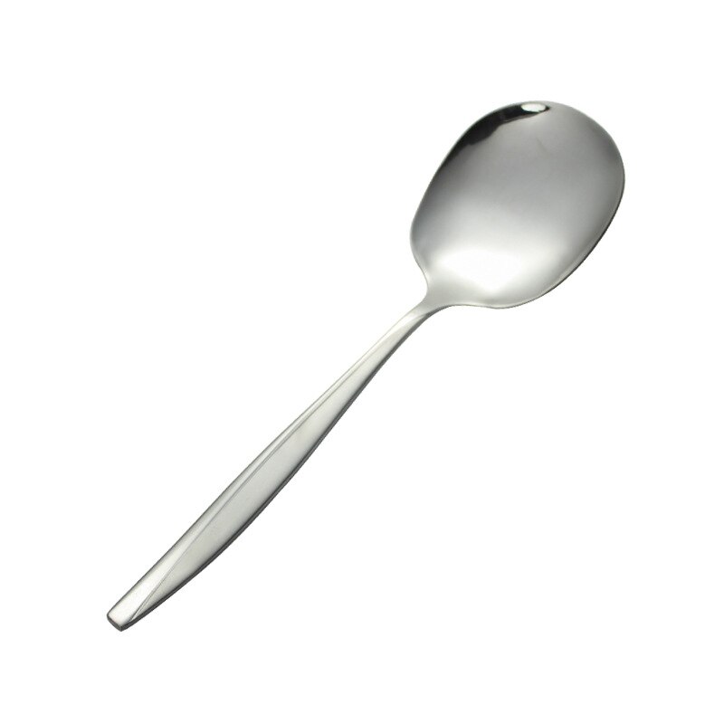 Jiashi 410 Stainless steel serving spoon Hotel wes... – Grandado