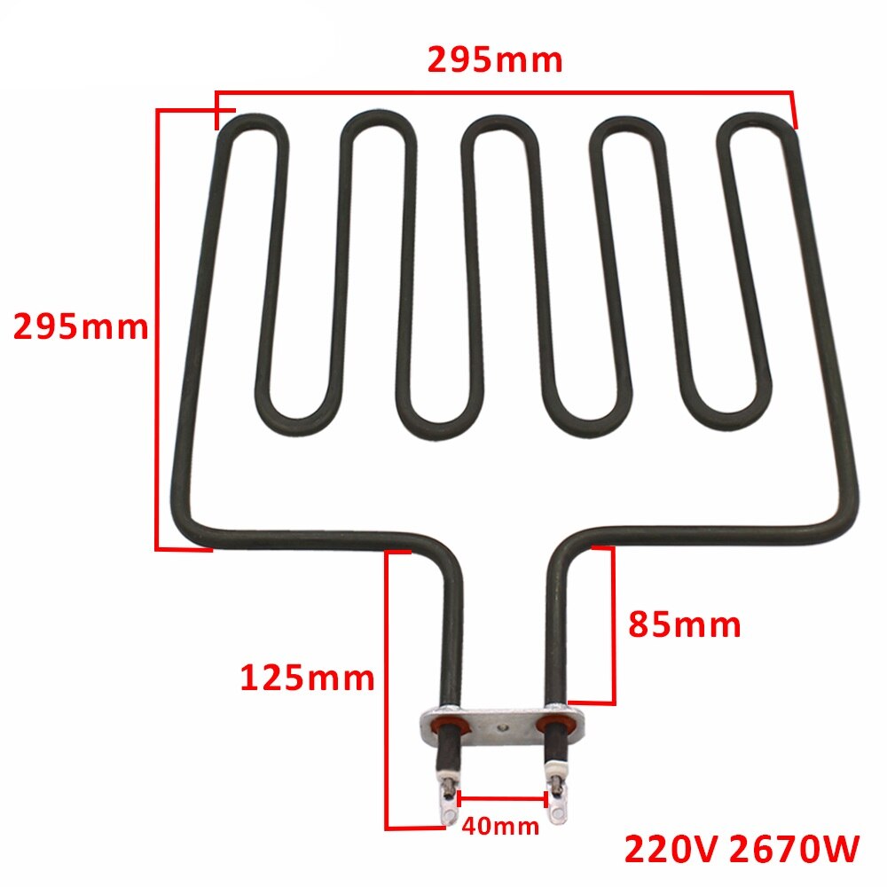 Electric Tubular Heating Element Air Baking Heater... – Grandado
