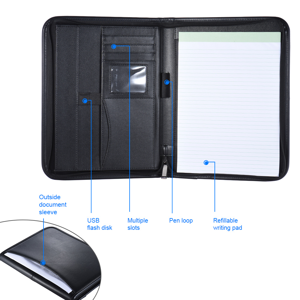 Multifunctionele Business Portfolio Padfolio Map D... – Vicedeal