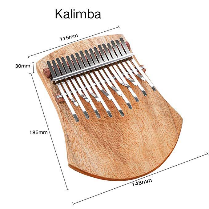 GECKO 17 Key Kalimba Thumb Piano Finger Percussion... – Grandado