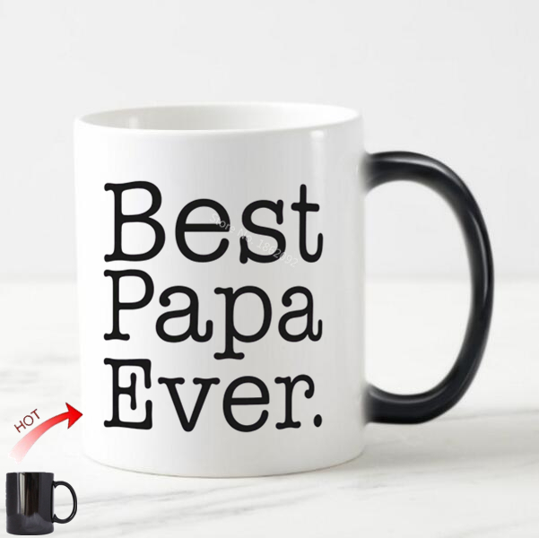 Color Change Cups for Dad Best Papa Ever Birthday ... – Grandado