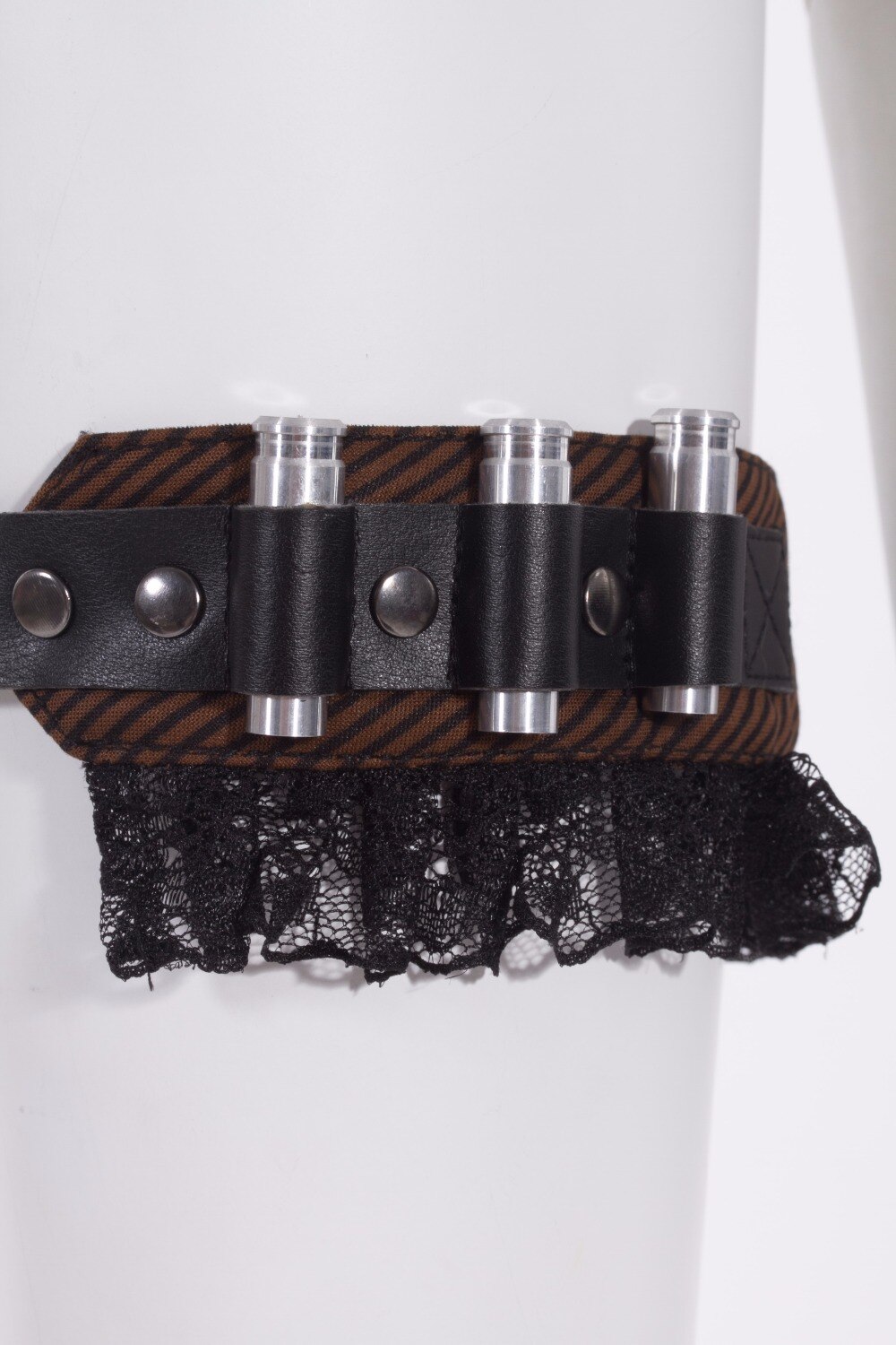 RQ Series Gothic Ladies Single Leg Ring Coffee Lea... – Vicedeal