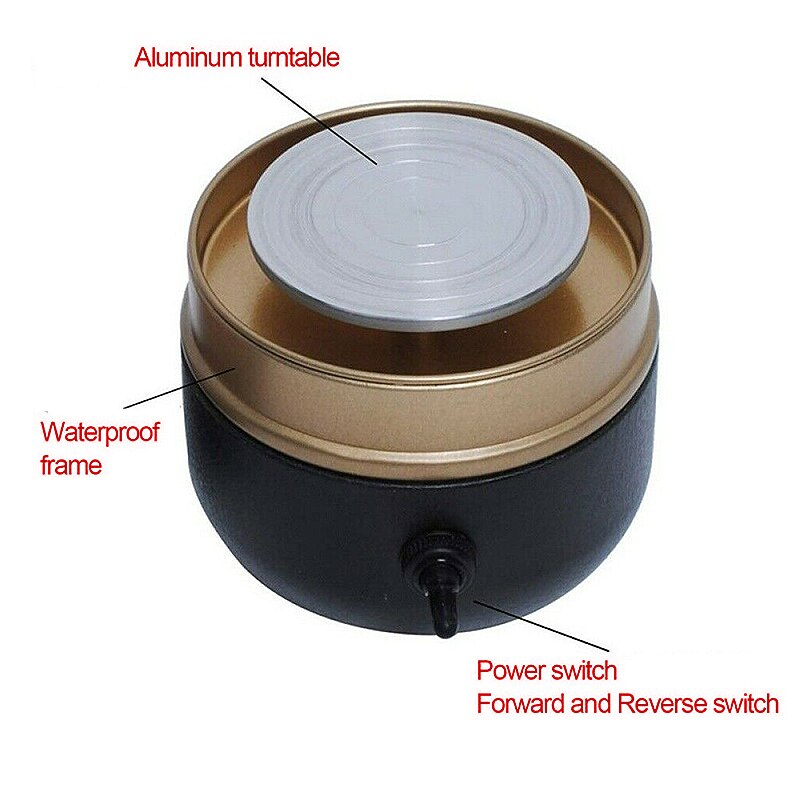 Electric Pottery Wheel Mini Ceramic Craft Making M... – Grandado