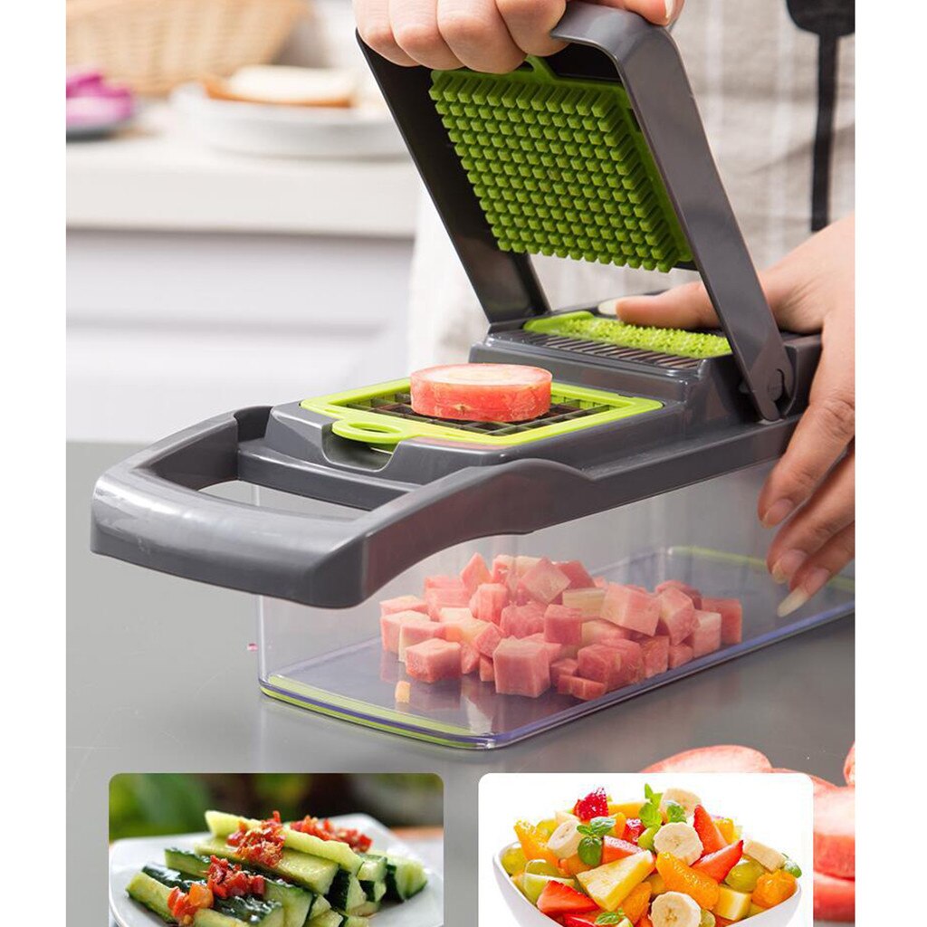 7 In 1 Multifunctional Vegetable Cutter Fruit Slic... – Grandado