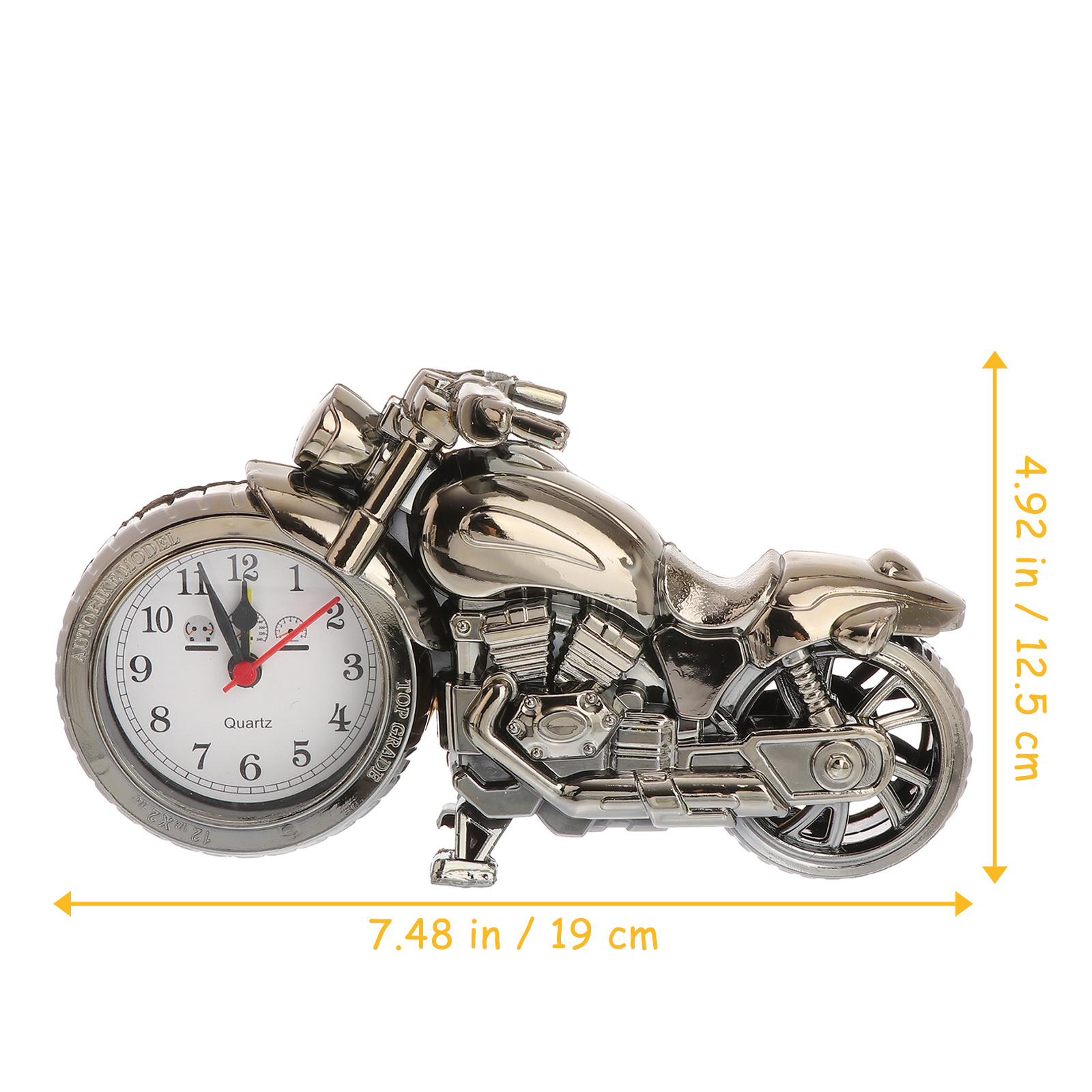 1 Pc Motorcycle Alarm Clock Vintage Unique Horolog... – Grandado